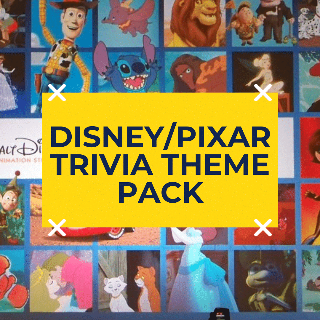 Disney/Pixar Trivia Night Theme Pack | Pub Trivia Questions & Answers ...