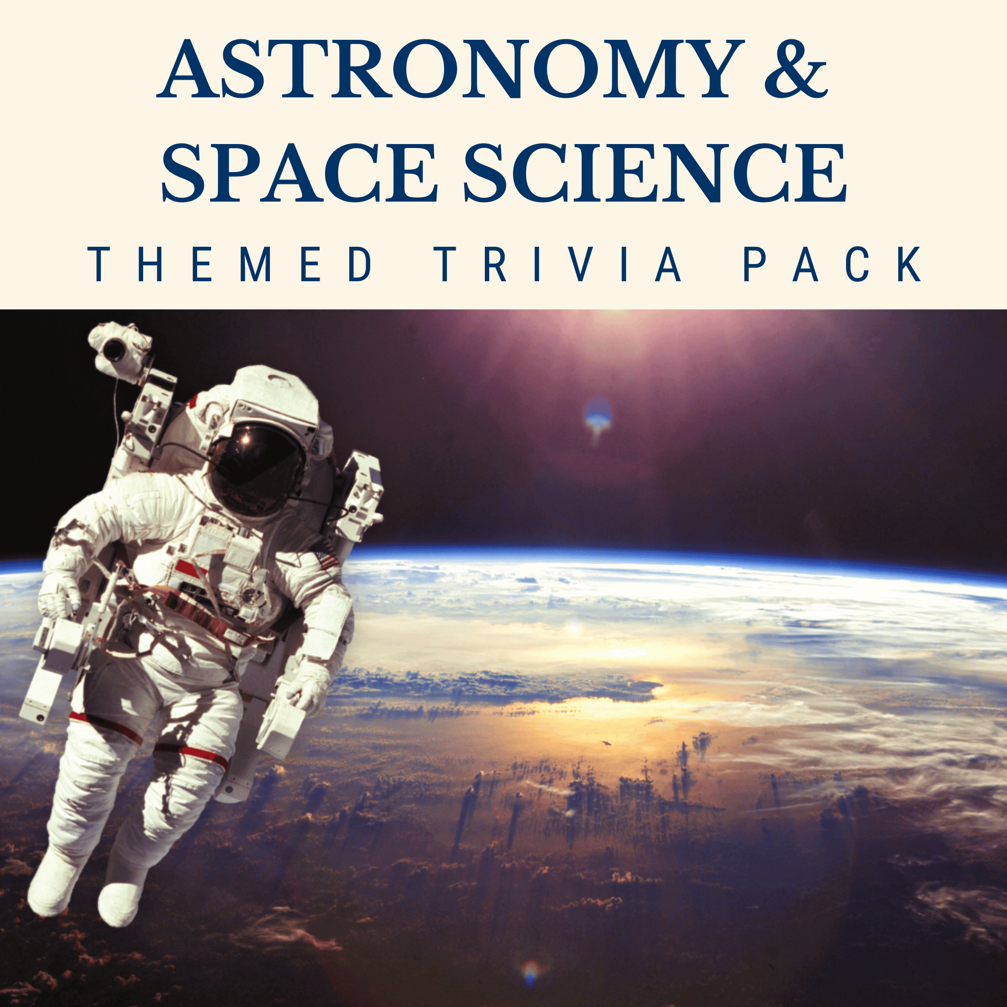 Astronomy Trivia | Space Science Night Pack - Engage & Entertain ...