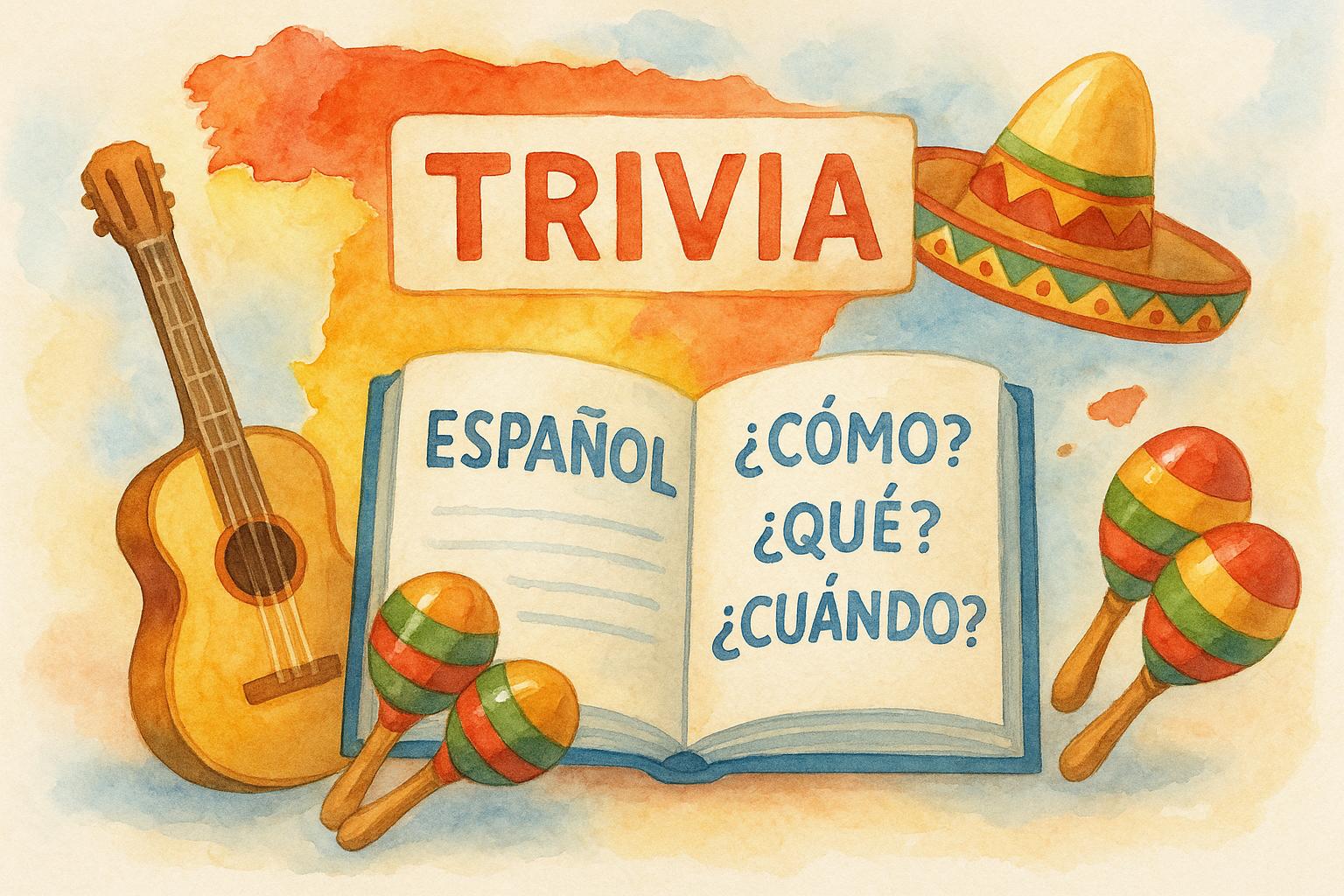 Trivia In Spanish Fun Spanish Trivia Questions for Bilingual Players ...