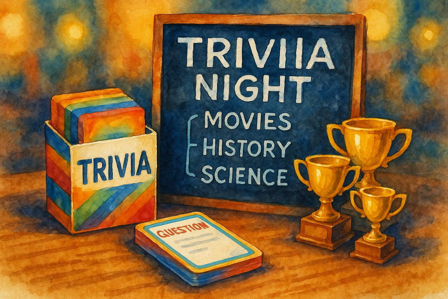Trivia Ideas Creative Ways to Make Your Trivia Night More Fun – Cheap ...