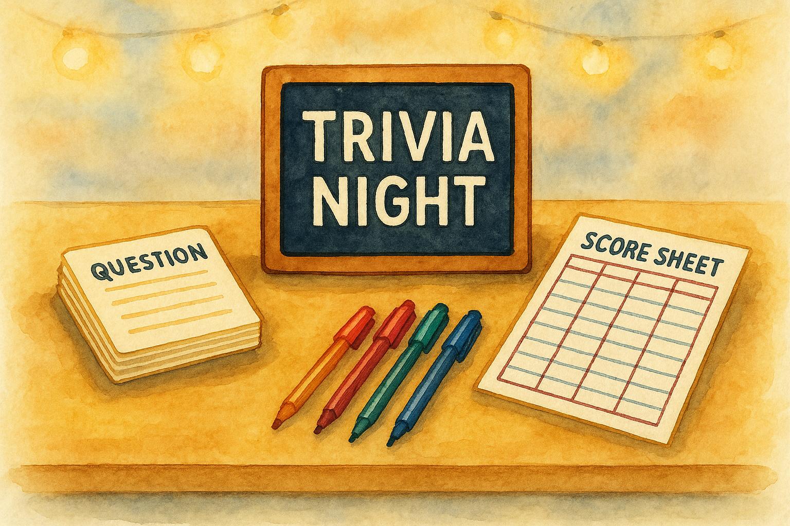 How to Prep for Trivia Night Tips and Tricks for Hosts – Cheap Trivia