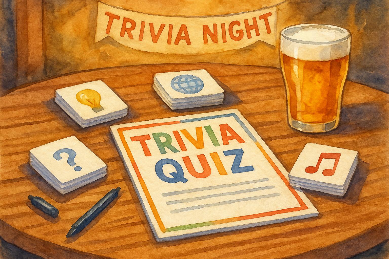 Trivia Questions Pub Quiz Edition for a Fun Night Out – Cheap Trivia
