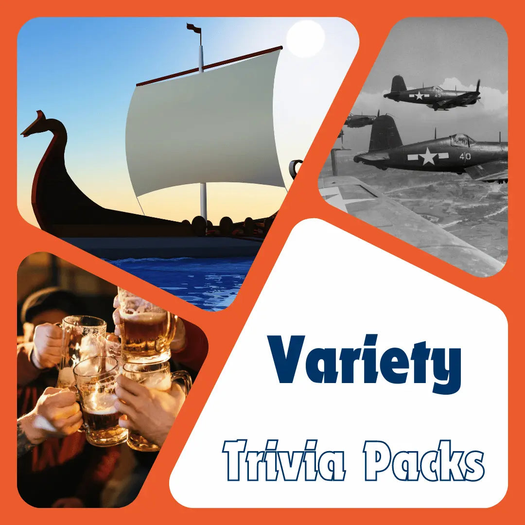 Variety Theme Trivia Packs for Bars and Restaurants – Cheap Trivia