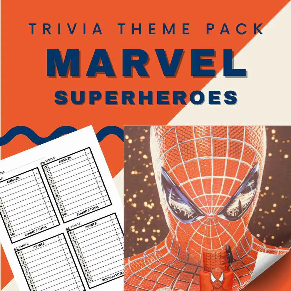 Marvel Trivia Pack — 75+ Comic & MCU Questions