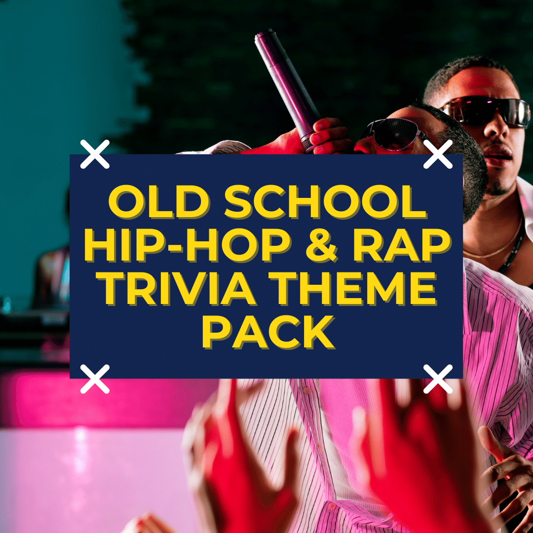 Old School Hip-Hop/Rap Trivia Night Theme Pack | Pub Trivia Questions ...