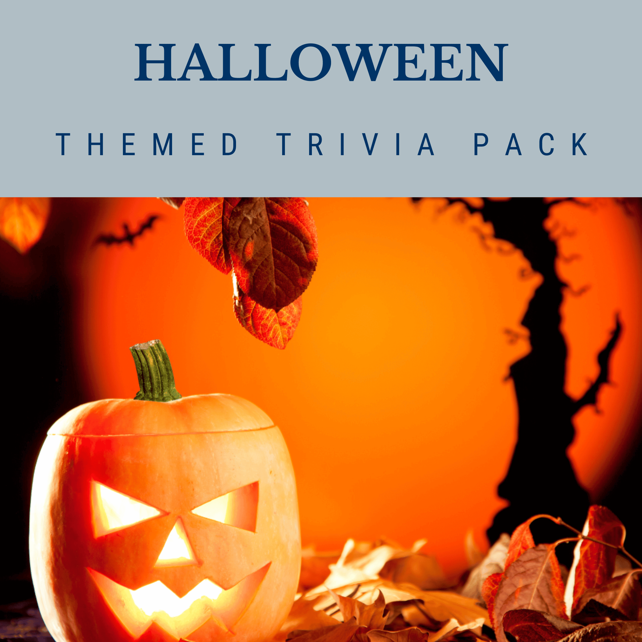 Halloween Trivia Night Theme Pack | Pub Trivia Questions & Answers ...