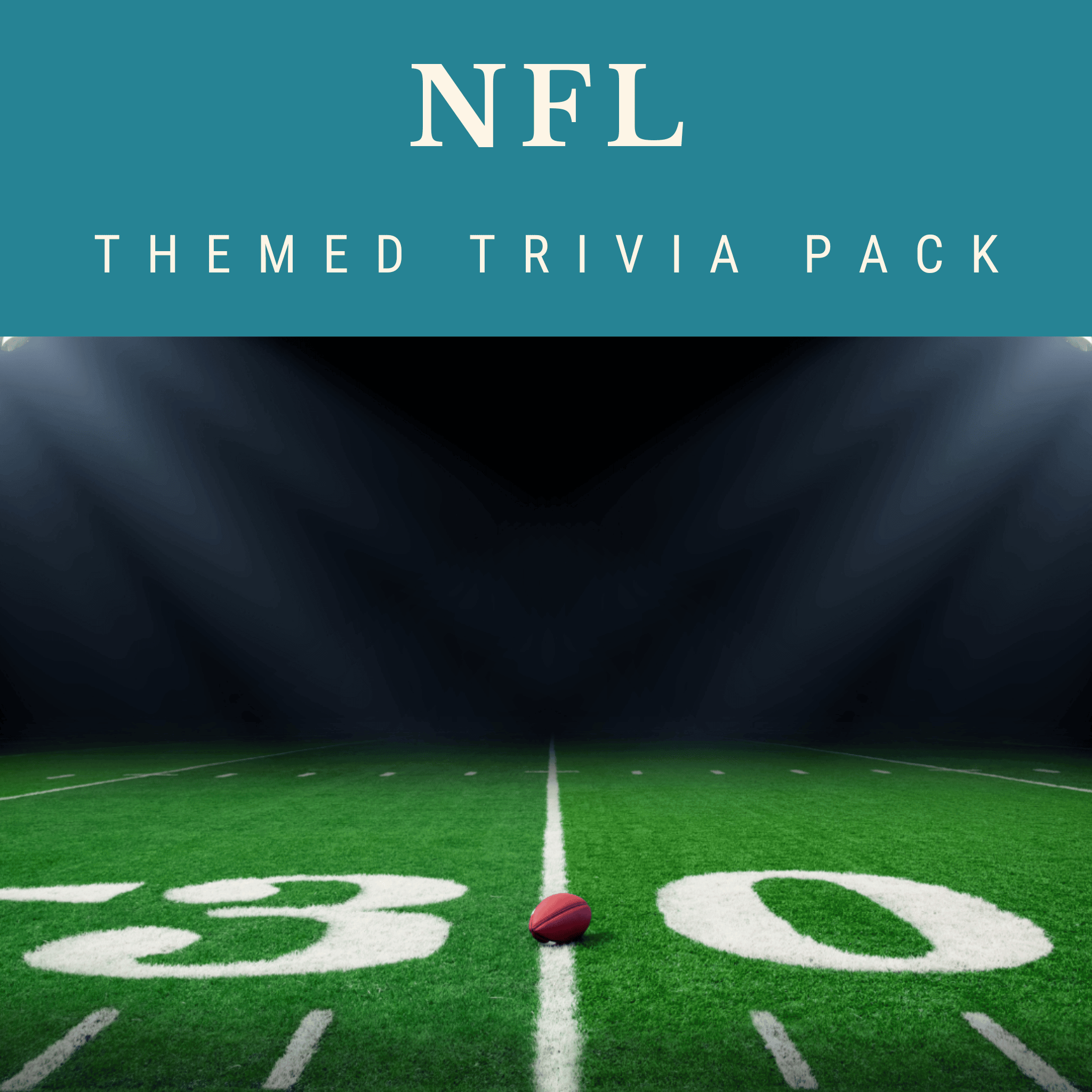 NFL Trivia Night Theme Pack | Exciting Pub Quiz Experience – Cheap Trivia