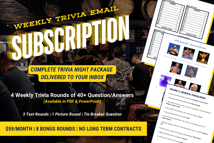 Pub Trivia Packages | Weekly Trivia Subscription for Bars & Restaurant – Cheap Trivia